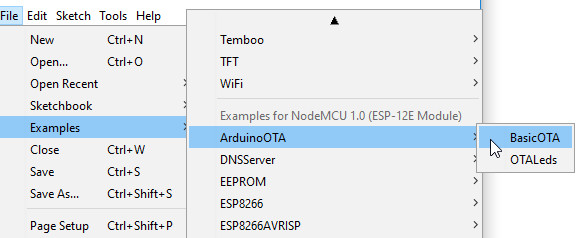 Nodemcu Esp8266 Esp8285 Arduino 51 Esp8266 Nodemcu Ota Esp8266 อัพโหลดโปรแกรมแบบไร้สาย